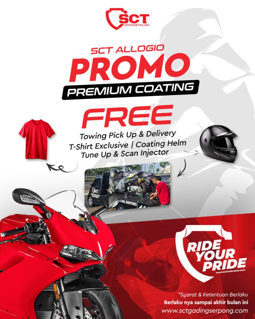 Cat Ulang & Repaint Motor Gading Serpong - SCT Allogio - Nano Coating ...